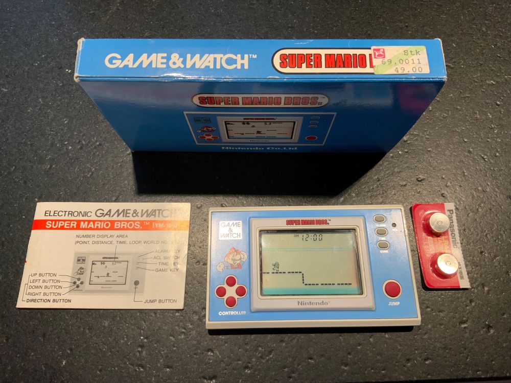 Nintendo Game & Watch super mario Bros 1986. (Gebraucht) in Begnins für ...
