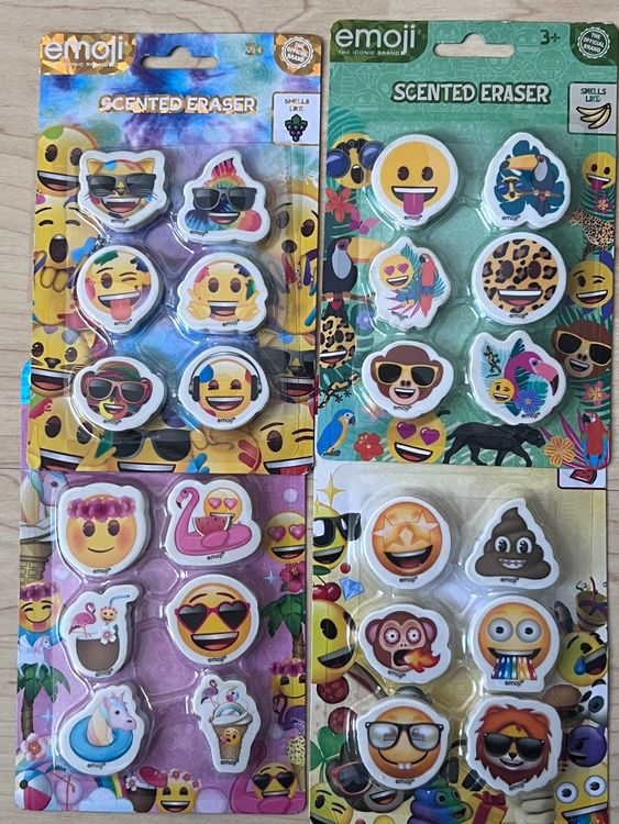 Emoji Duft Radiergummis #1 (Neu und originalverpackt) in Wildegg für ...