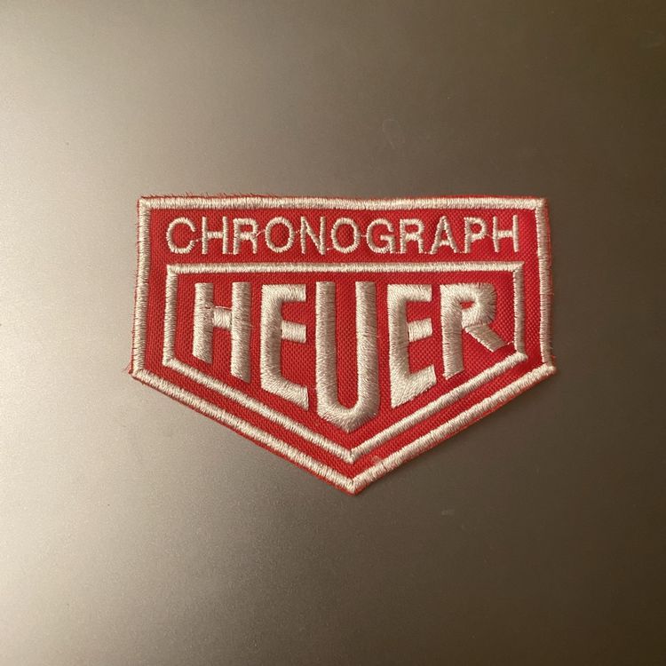 Patch Heuer Chronograph Vintage - écusson brodé 49 (Neuf (Voir ...