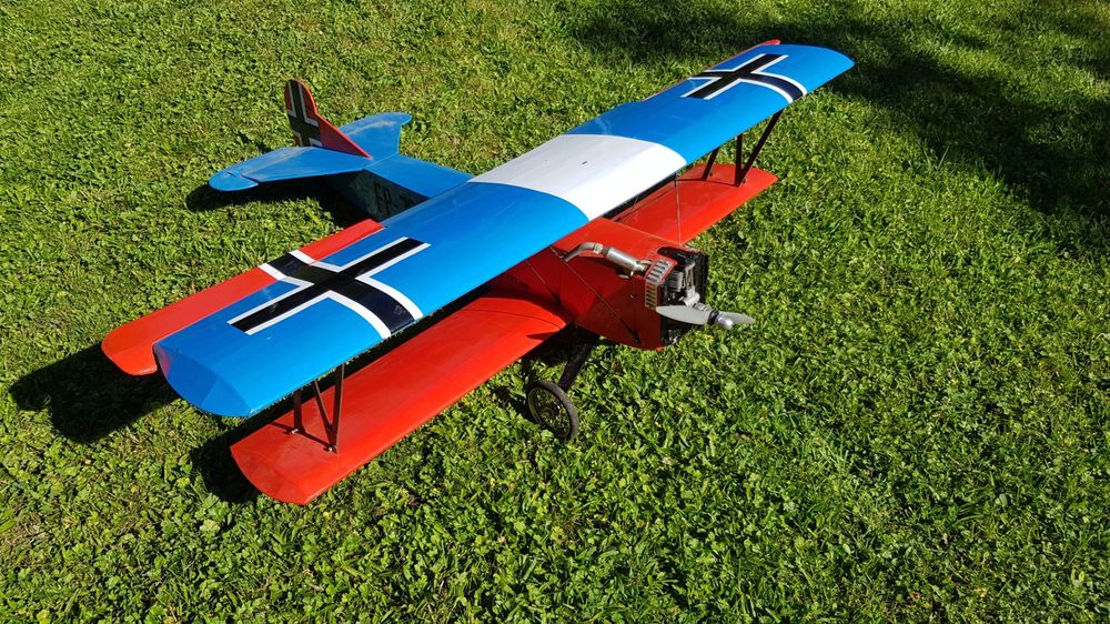 Doppeldecker Fokker D.VII mit OS Surpass 70 FS Series Oldt. (Gebraucht ...