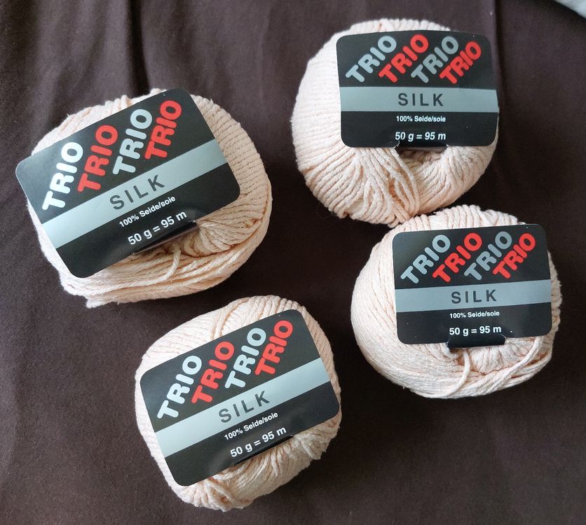 Seide 100 % 4x50 gr. (Neu (gemäss Beschreibung)) in Unterseen für CHF 8 ...