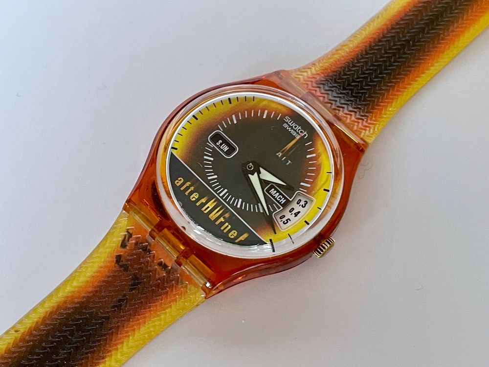Swatch GENT - AFTERBURNER - GF701 (Neu (gemäss Beschreibung)) in Zürich ...