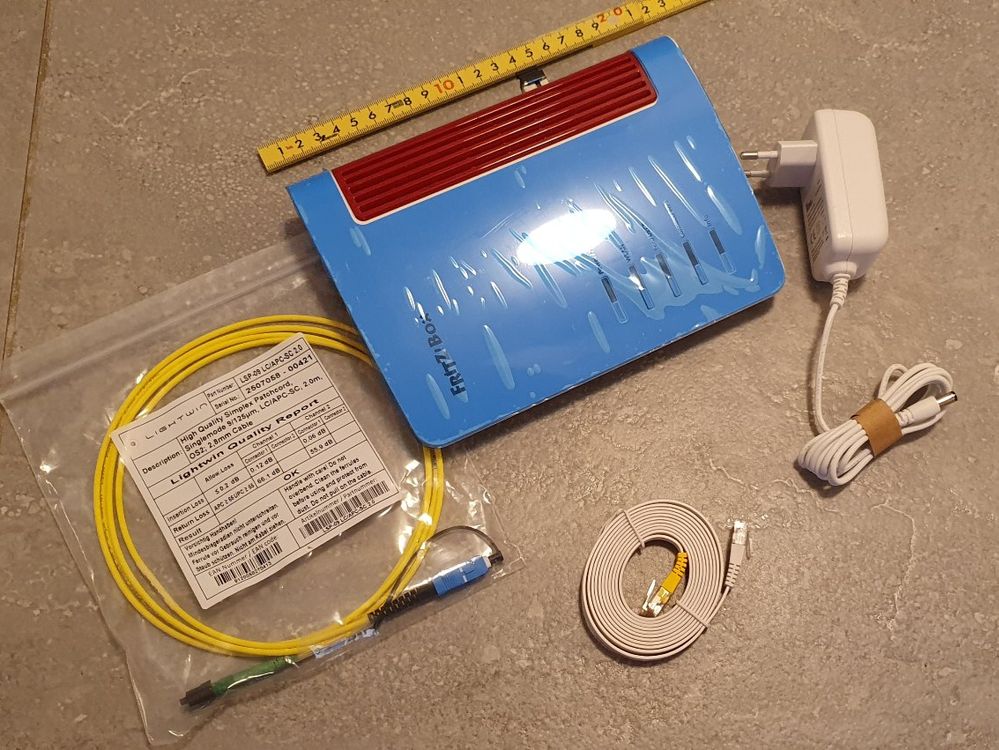 Fritzbox!5530 Fiber XGS-PON originalverpackt und ungebraucht (Neu und ...