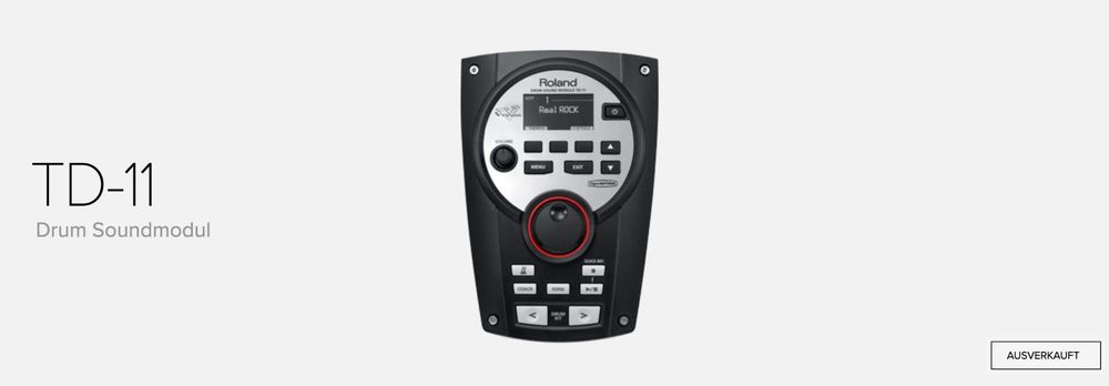 Roland TD-11 Drum Soundmodul | Acheter sur Ricardo