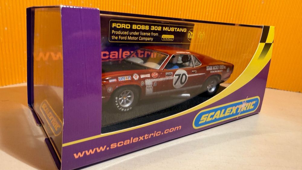 FORD BOSS 302 MUSTANG 1969 «Stark Hickey Ford» Scalextric (Gebraucht ...