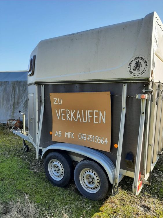 2er Pferdeanhänger ab MFK | Kaufen auf Ricardo