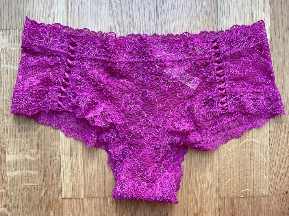 Victoria’s Secret Lace Up Cheeky Panty S NEW (Neu und originalverpackt ...