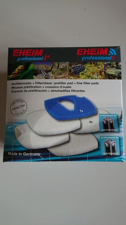 Eheim professionel 1 Vorfiltermatte + 4 Filtervliese | Kaufen auf Ricardo