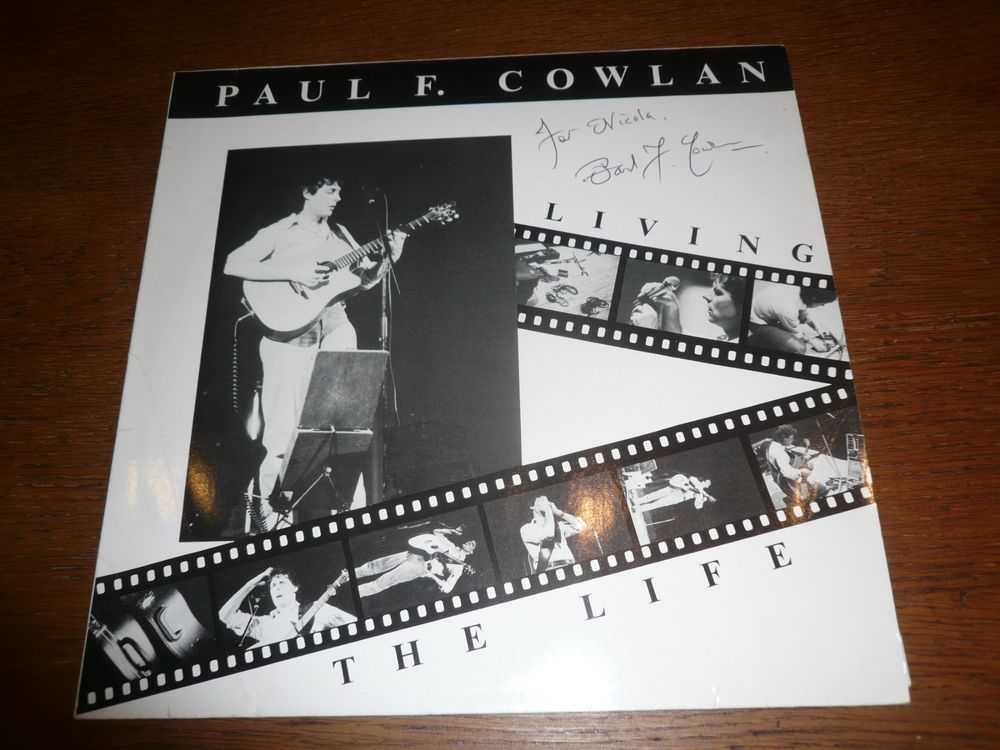 Paul F. Cowlan – Living The Life - KM 006 - CH 1987 SIGNIERT (Gebraucht ...