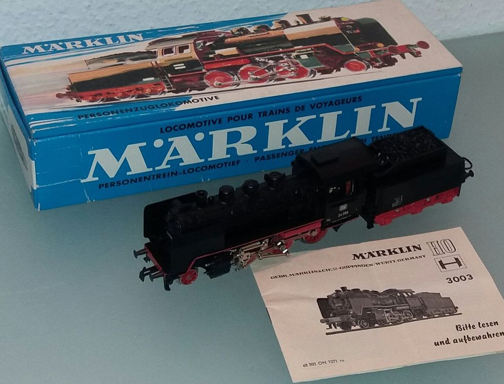 Märklin 3003 - Dampflok BR 24 - DB | Kaufen auf Ricardo