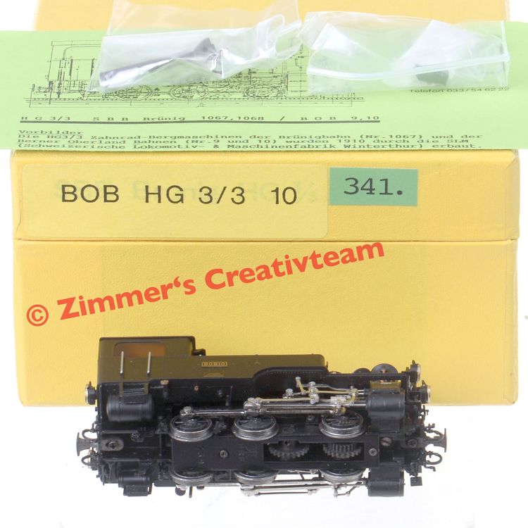 HRF Dampflok BOB HG 3/3 10, OVP, H0m (Gebraucht) in Bubendorf für CHF ...