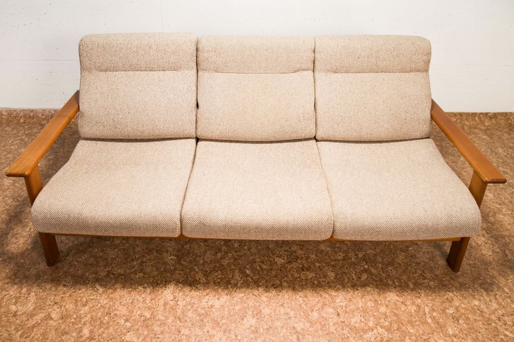 Vintage Teakholz Sofa 60er Jahre | Kaufen auf Ricardo