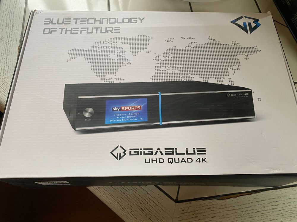 GigaBlue UHD Quad 4K Receiver - OVP | Kaufen auf Ricardo