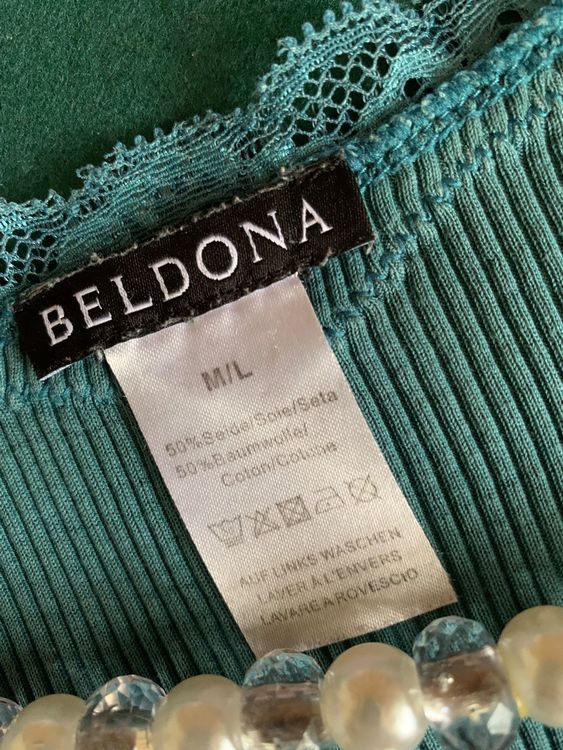 BELDONA 50% Seide 50% Baumwolle Oberteil Gr.M/L (Gebraucht) in ...