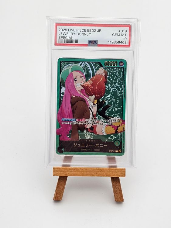 ONE PIECE OP07-019 Jewerly Bonney PSA 10 - Special 25th Coll (Gebraucht ...