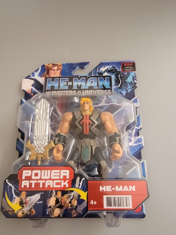 Master of the Universe Power Attack HE - Man (Neu und originalverpackt ...