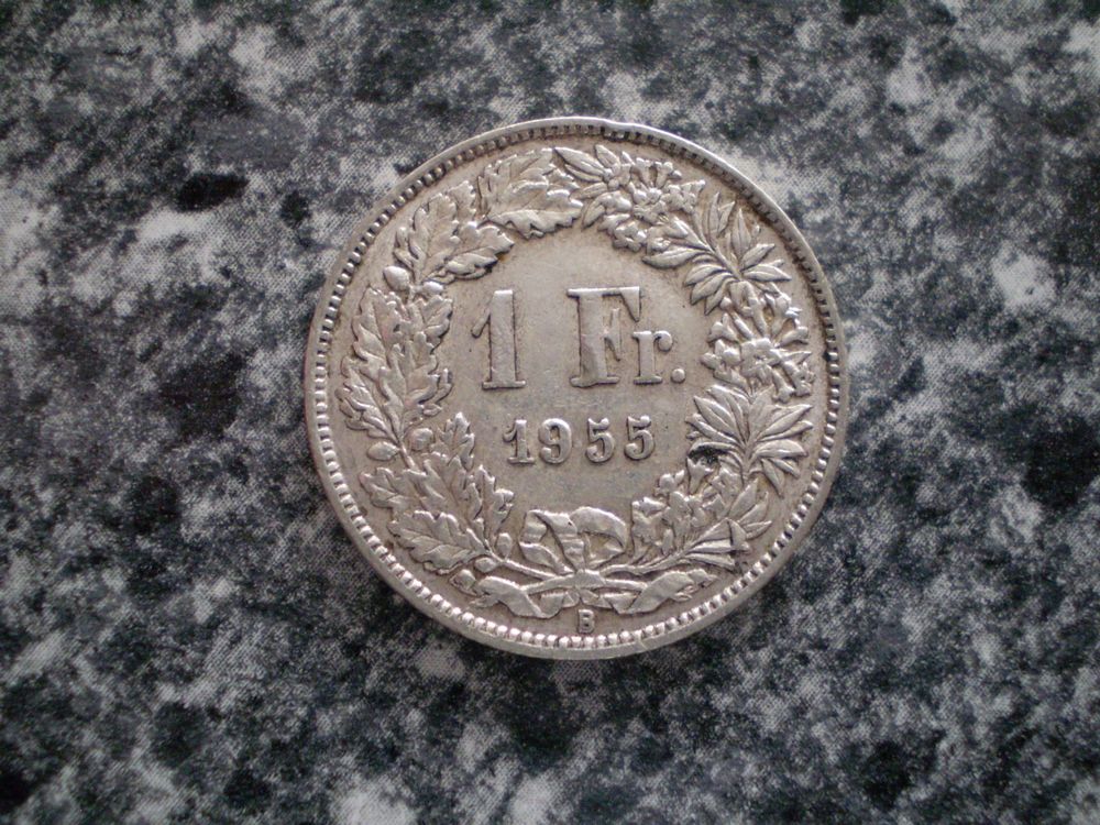 1 Fr. 1955 !!! sehr Rar !!! (Gebraucht) in Dierikon für CHF 20 – mit Lieferung auf Ricardo kaufen