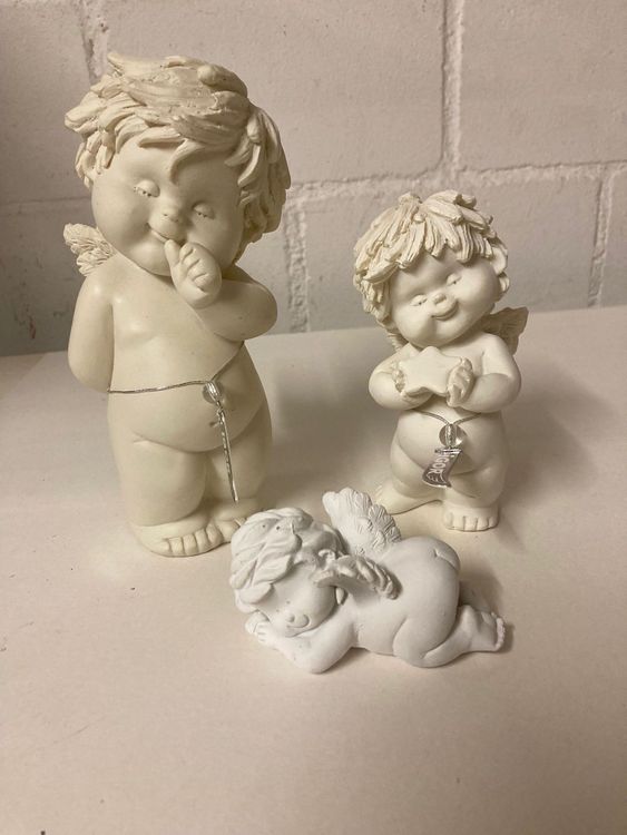 Engel Igor, 3 Stück, weiss, (Neu (gemäss Beschreibung)) in Rotkreuz für ...