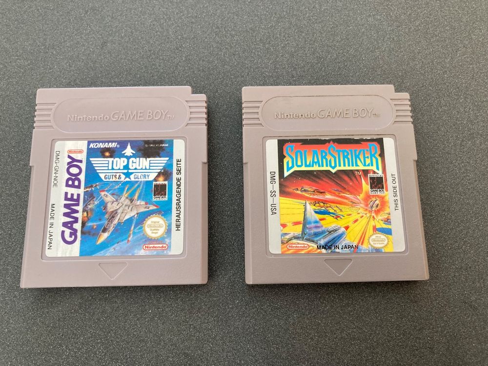Gameboy Top Gun & Solar Striker | Kaufen auf Ricardo