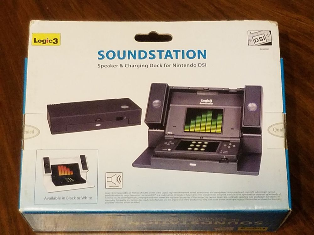 Nintendo DSi Sound Station und Lader von Logic3 (Neu und ...