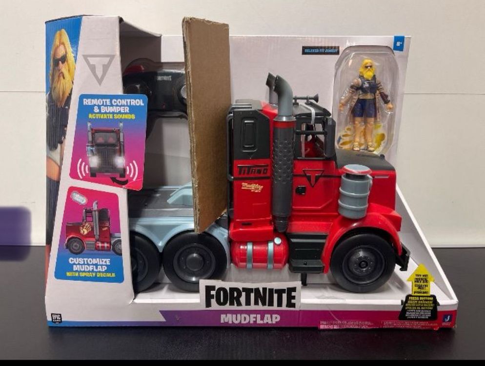 Fortnite Mudflap RC Truck mit Spielfigur, neu & OVP! (Neu und ...