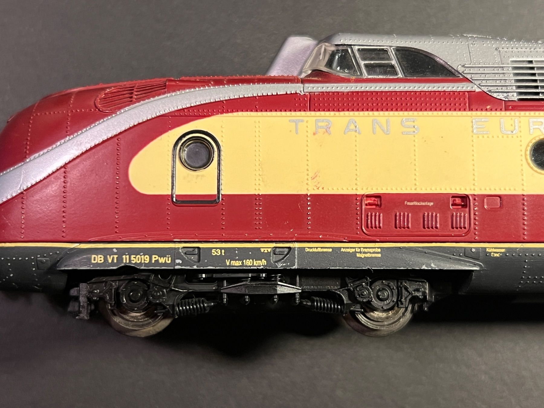 TEE Trans Europ Express "Helvetia" Set, 5 Wagons, 2 Loks (Gebraucht) in ...