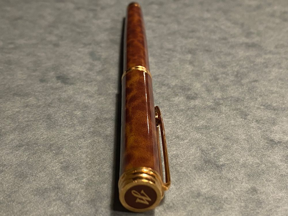 Waterman Füllfederhalter Plaque Or Feder 18K 750 (Gebraucht) in ...