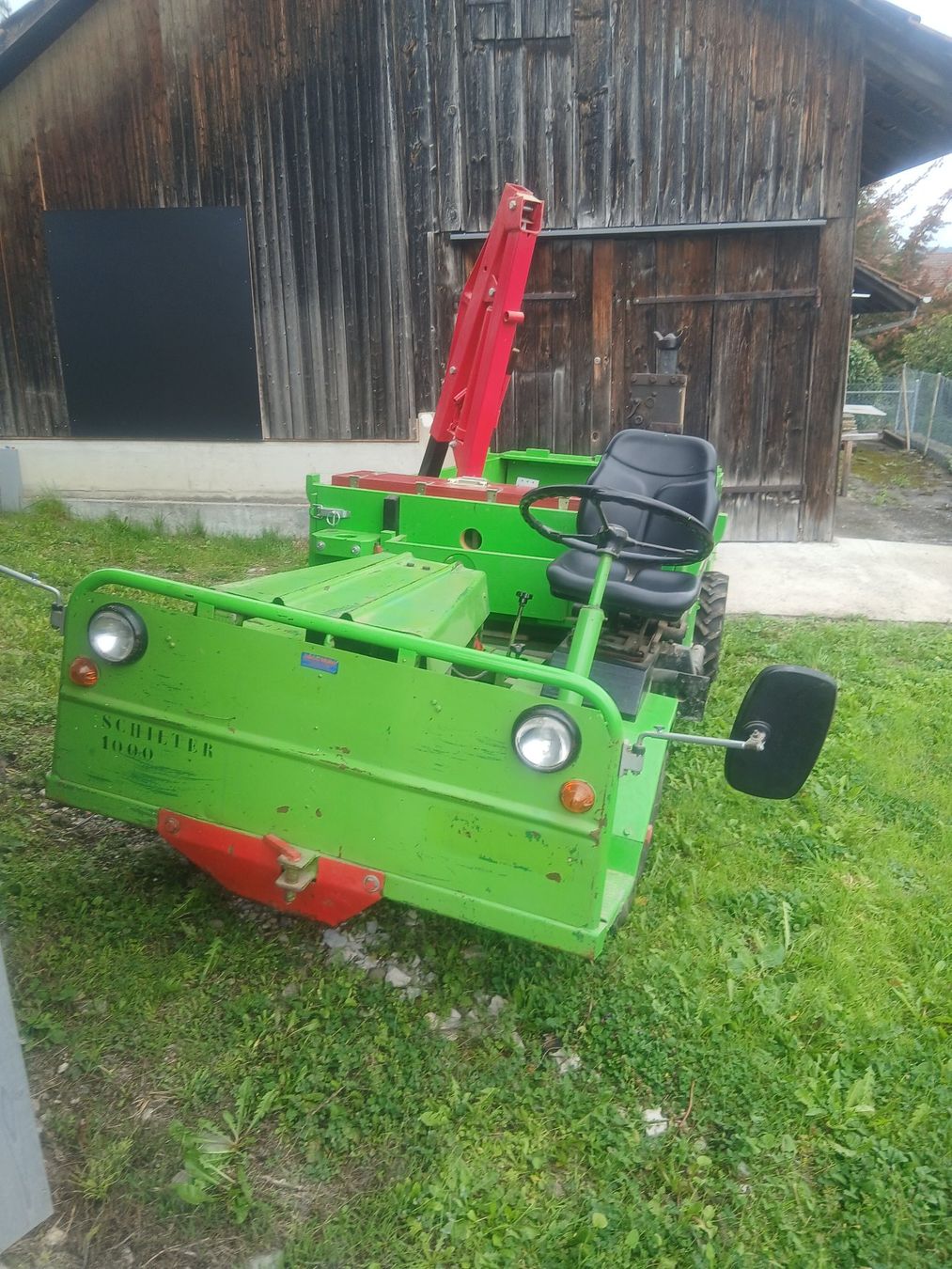 Schilter 1000, Oldtimer Transporter mit Kran, Top Zustand! (Gebraucht ...