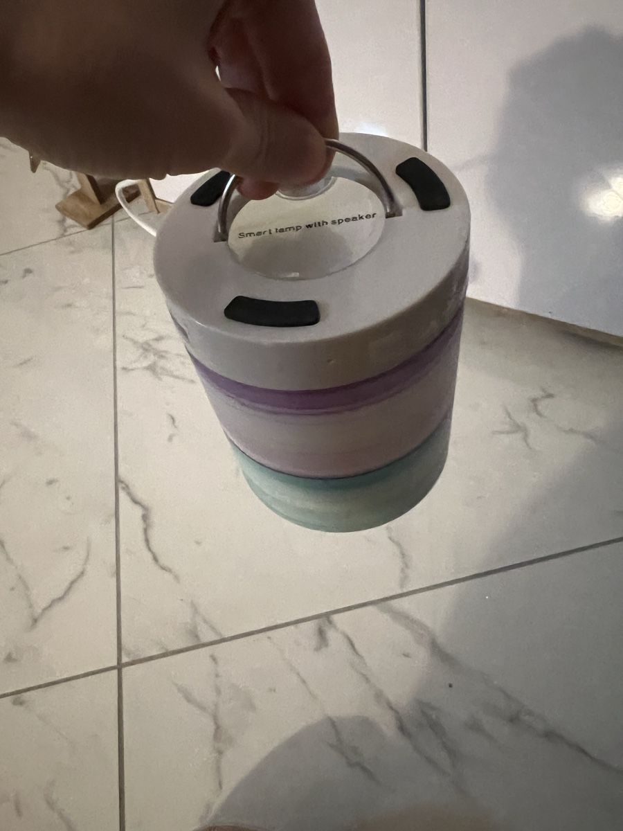 Smart Lamp with speaker, Lampe Lautsprecher haut-parleur (Neu (gemäss ...
