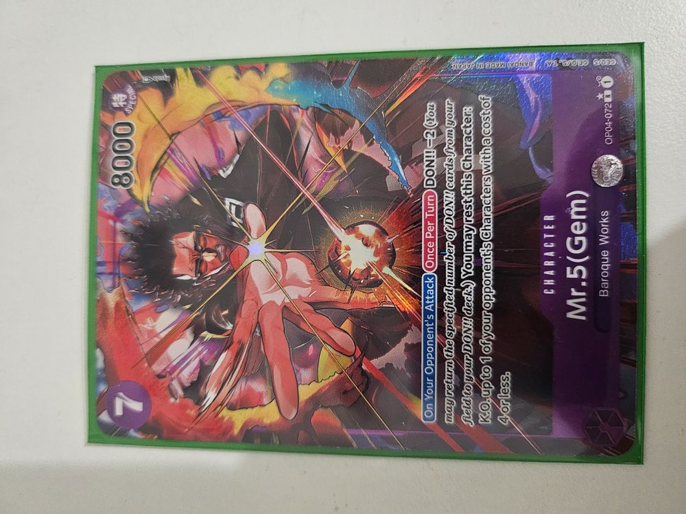 One piece tcg OP04 Mr.5 AA (Gebraucht) in Neuchâtel für CHF 5 – mit ...