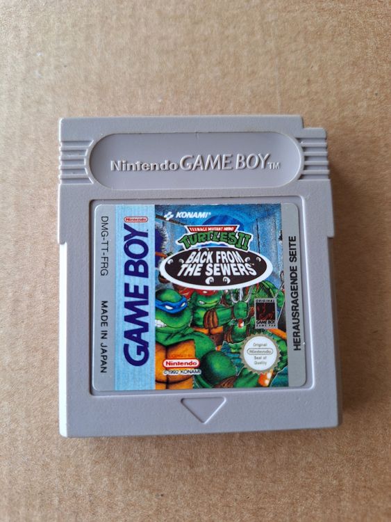 Teenage Mutant Ninja Turtles - Back from the Sewers Gameboy | Kaufen ...