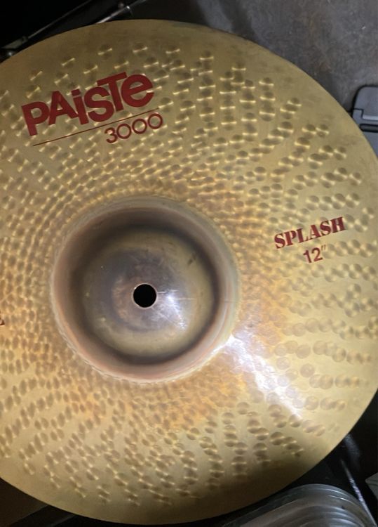 Paiste 3000 Rude 12” Splash / early 80’s 90’s (Gebraucht) in Adlikon b ...