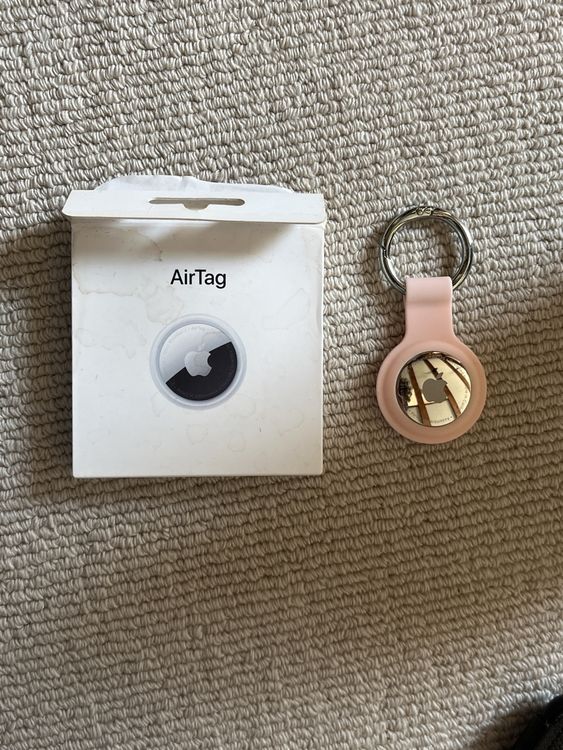 New Apple AirTag with Pink Key Ring | Kaufen auf Ricardo