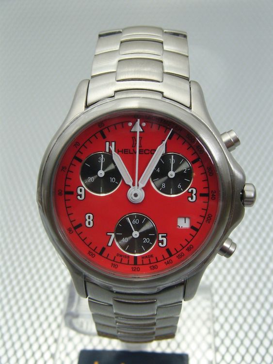Neuer, ungetragener HELVECO Swiss Made Chronograph | Kaufen auf Ricardo