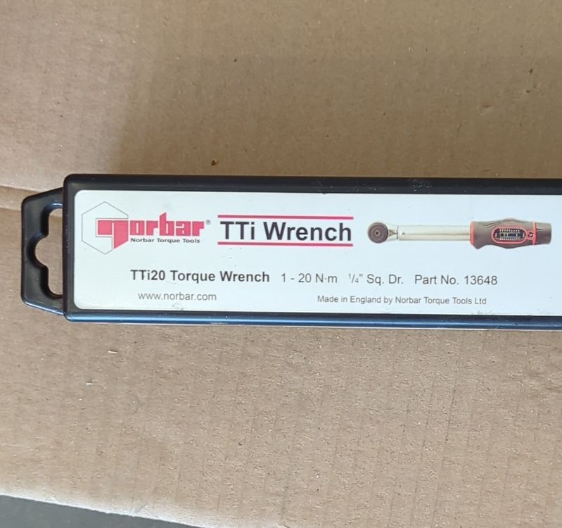 TTi20 Torque Wrench 1-20Nm by Norbar - Perfect Condition (Neu (gemäss ...