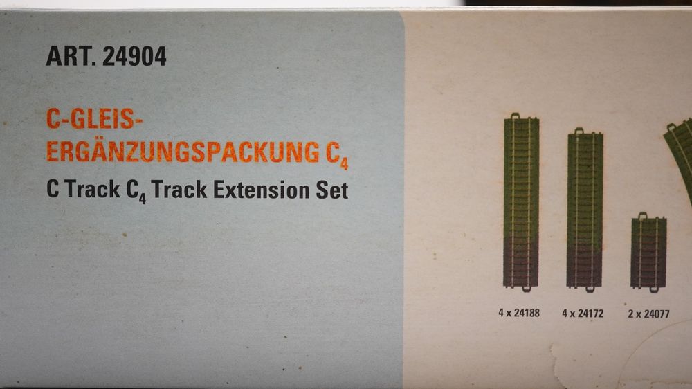 e29 Märklin 24904 C-Gleis-Ergänzungspackung C4 (Gebraucht) in Thun für ...
