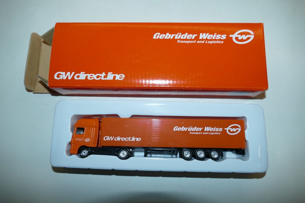 1:87: DAF XF Sattelzug Gebrüder Weiss GW direct line | Kaufen auf Ricardo