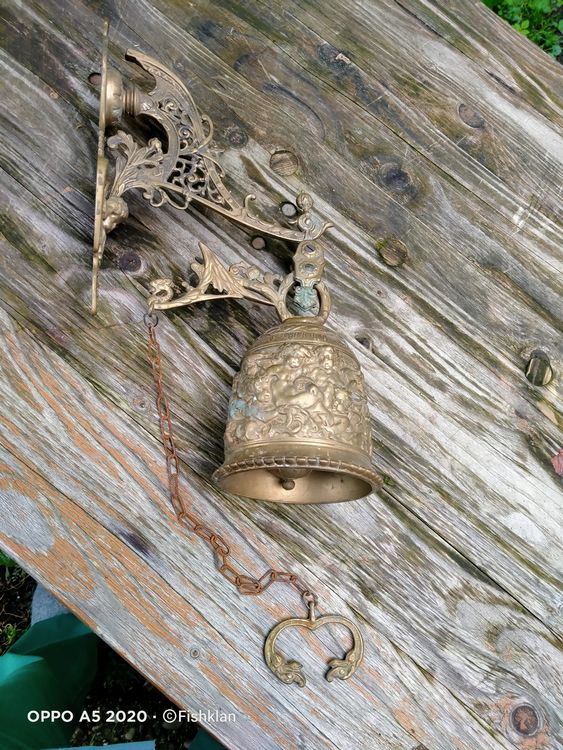 Bronze Messing Hausglocke Kloster - Glocke, alt gross (Gebraucht) in ...
