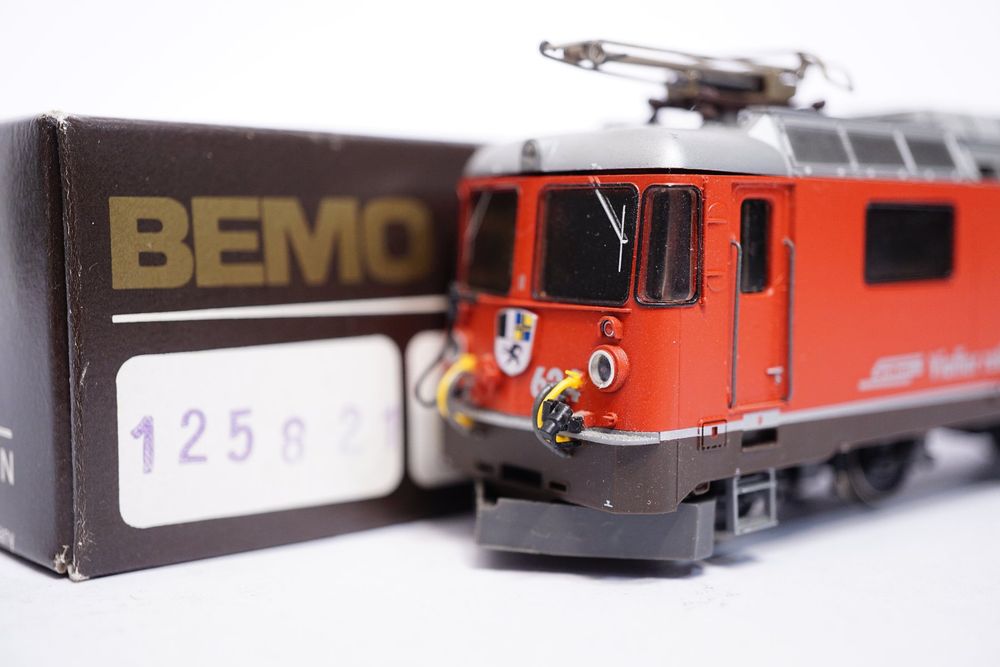 4∑ Bemo 1258/2 RhB E-Lok Ge 4/4 II rot (Gebraucht) in Thun für CHF 110 ...