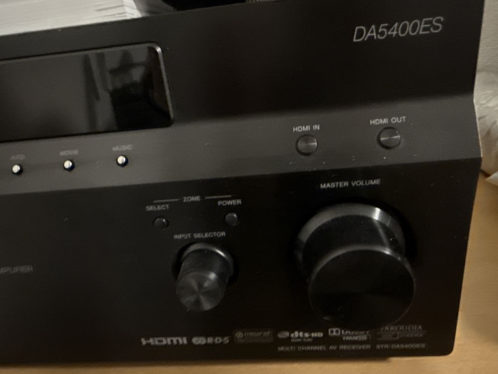 Sony DA5400ES ampli-tuner home cinéma, parfait état! (D'occasion) à ...