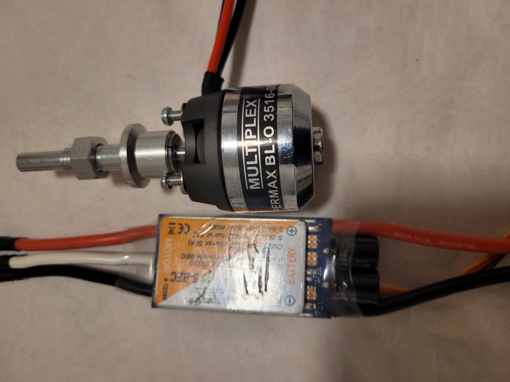 Antriebsset Multiplex Motor und Regler 40 A (Gebraucht) in Herisau für ...