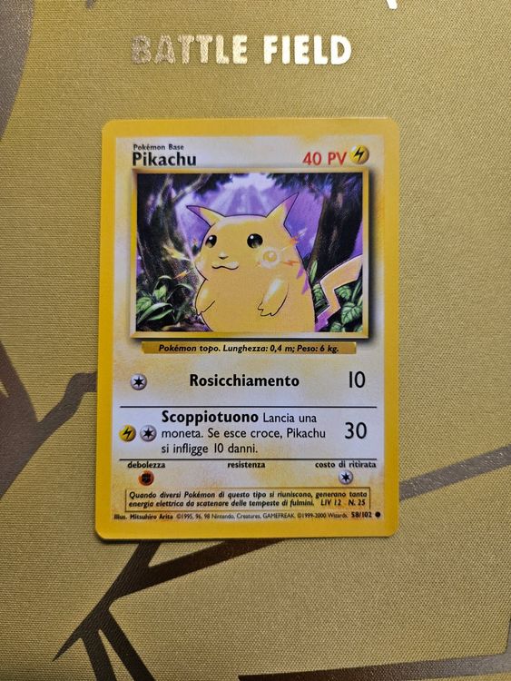 Base Set - Pikachu (Gebraucht) in Bellinzona für CHF 1 – mit Lieferung ...