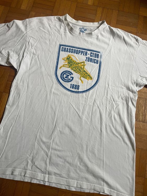 GC Shirt Männer L Grasshopper Club Zürich 100% Baumwolle (Gebraucht) in ...