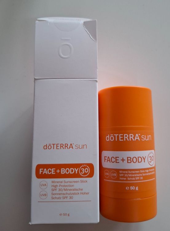 DoTerra Sun Face+Body SPF 30 Sonnenschutz Stick, 50g (Neu und ...