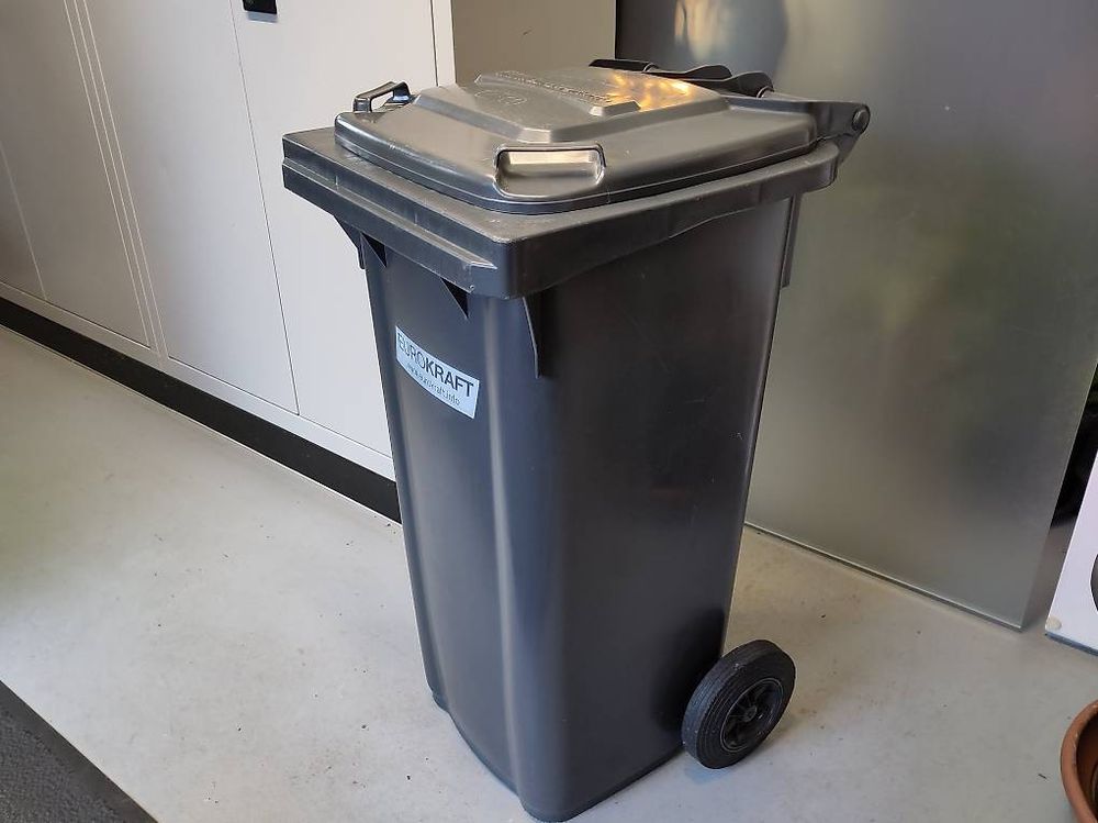 Abfall Rollcontainer Mülltonne anthrazit 120 l | Kaufen auf Ricardo