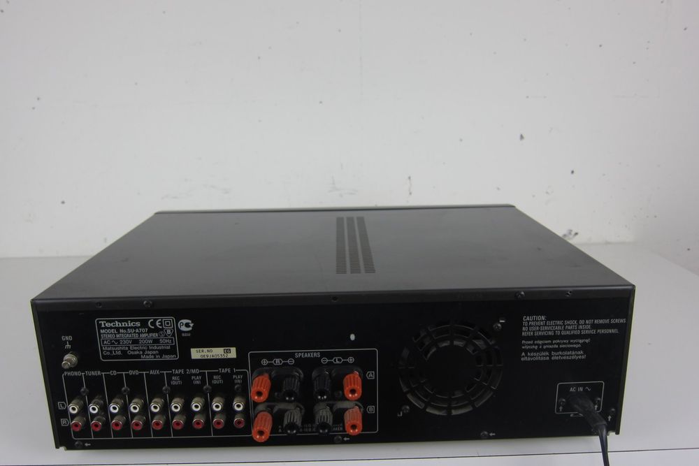 Technics SU-A707 Class AA Stereo Verstärker | Kaufen auf Ricardo