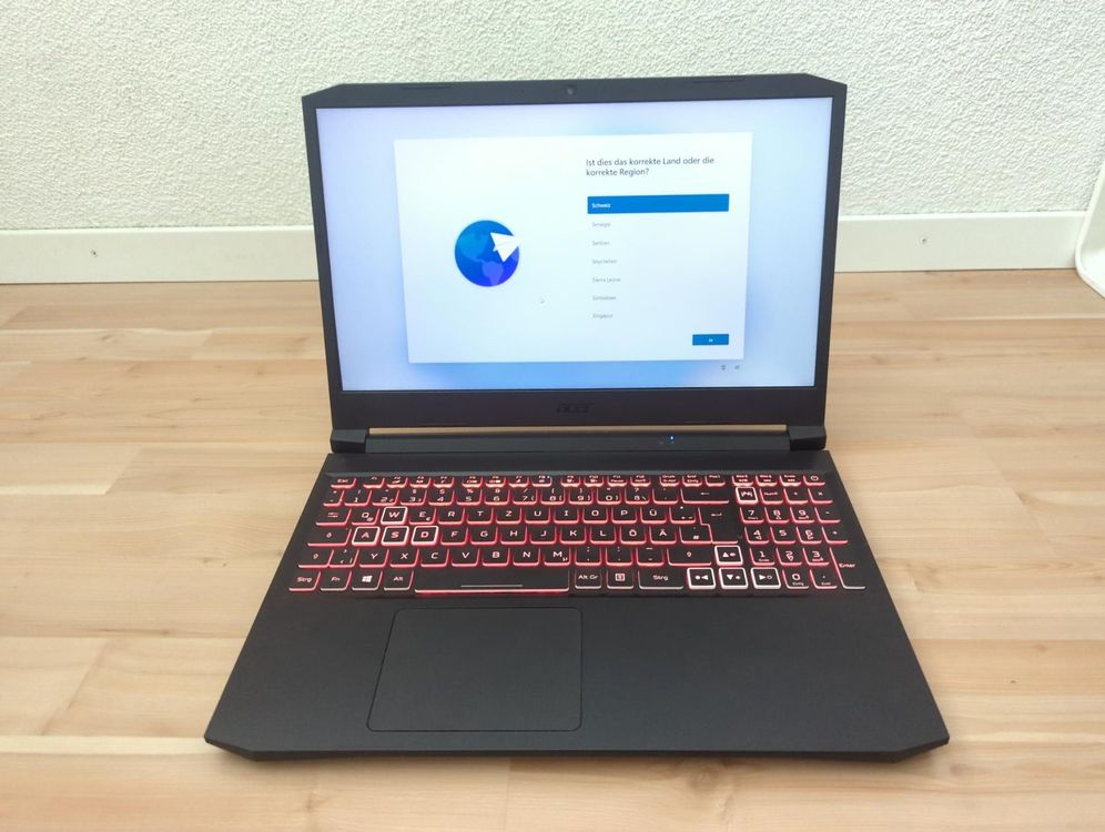 Nitro 5 Gaming Laptop RTX 3080 AMD Ryzen 9 5900HX 2 TB 32 GB (Gebraucht ...