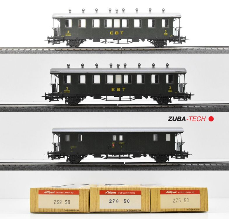 Liliput 3x Plattformwagen der SBB H0 GS mit OVP | Kaufen auf Ricardo