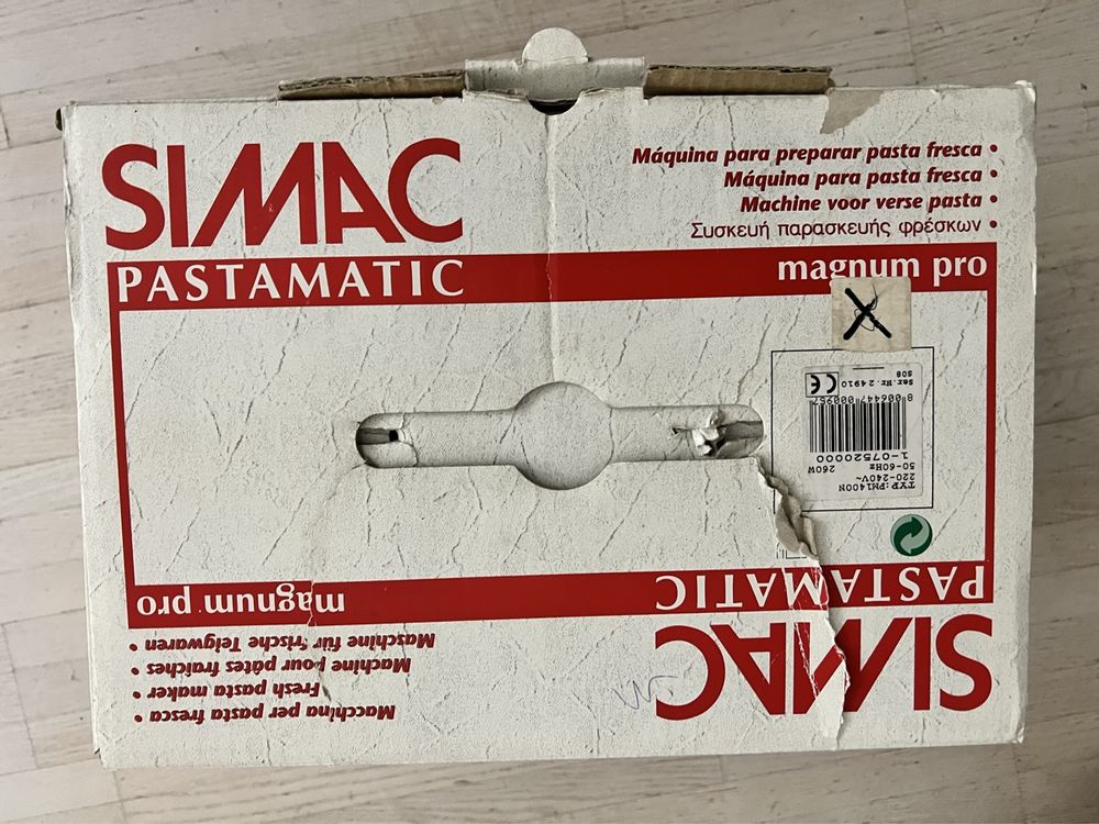Pastamaschine - SIMAC Pastamatic Magnum Pro (Gebraucht) in Neuhausen am Rheinfall für CHF 50 ...