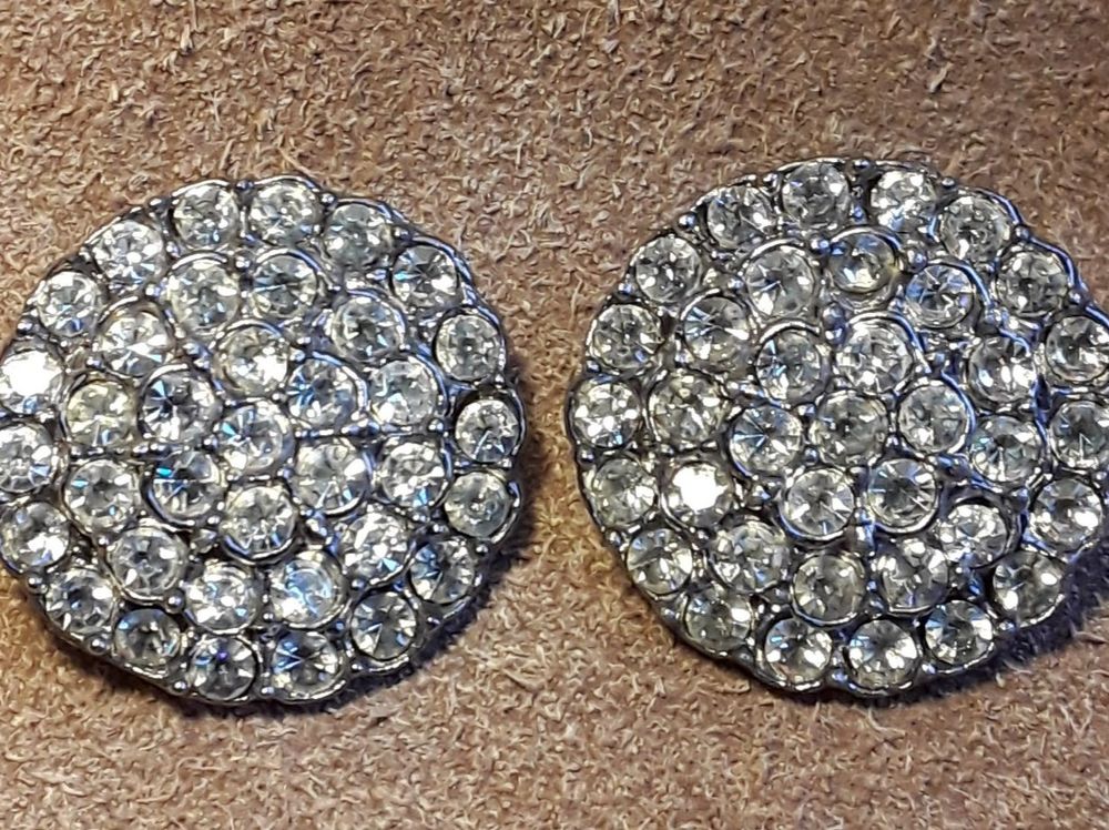 Vintage Strass Clips 80er Jahre | Kaufen auf Ricardo